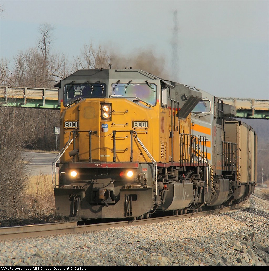 Climbing the 1.5% grade to McElhaney siding